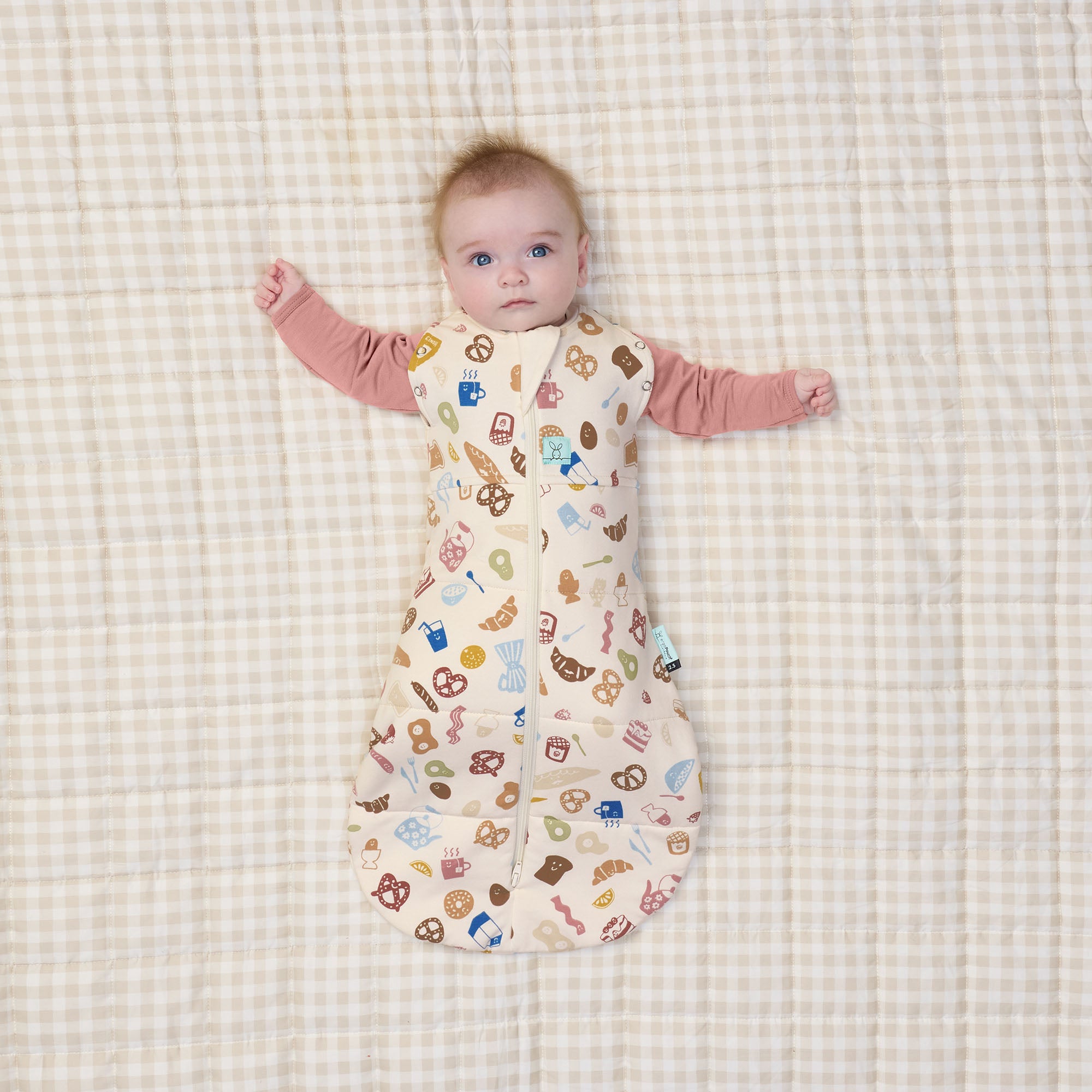 Ergopouch Cocoon Swaddle Bag 3.5 Tog Bon Appetit