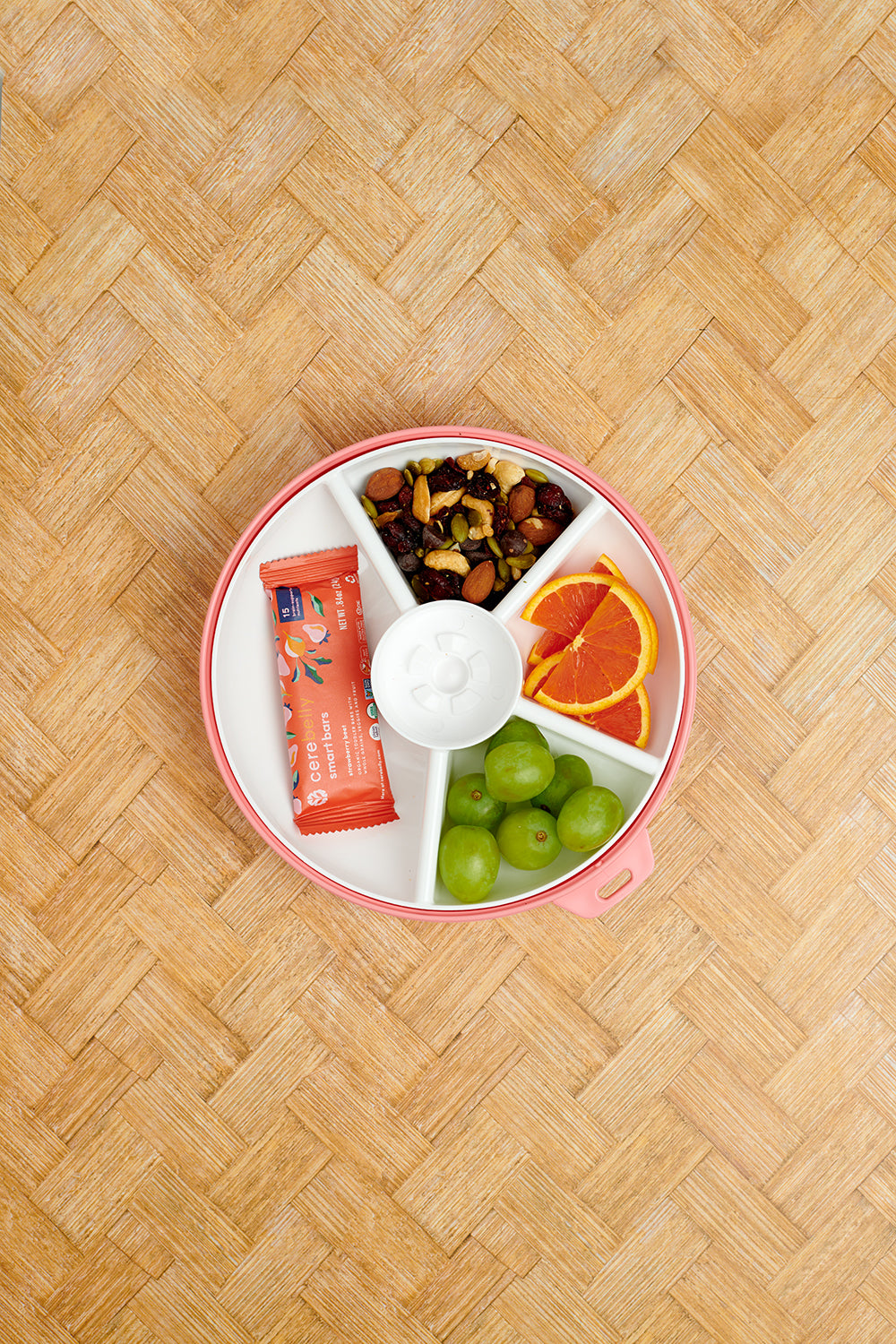 GoBe Large Snack Spinner - Coral Pink