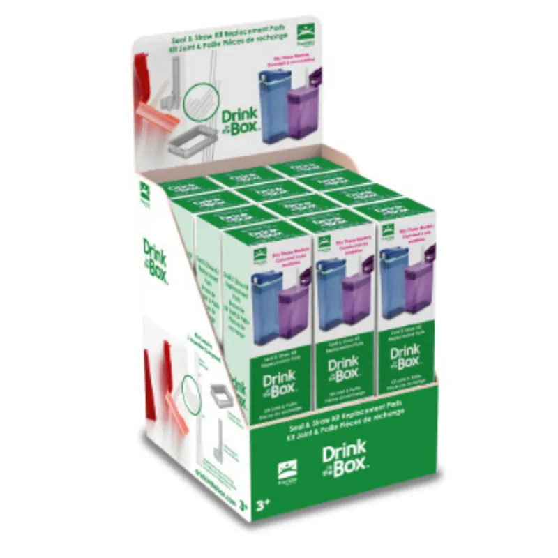 Drink In A Box Seal & Straw Replacement Kits