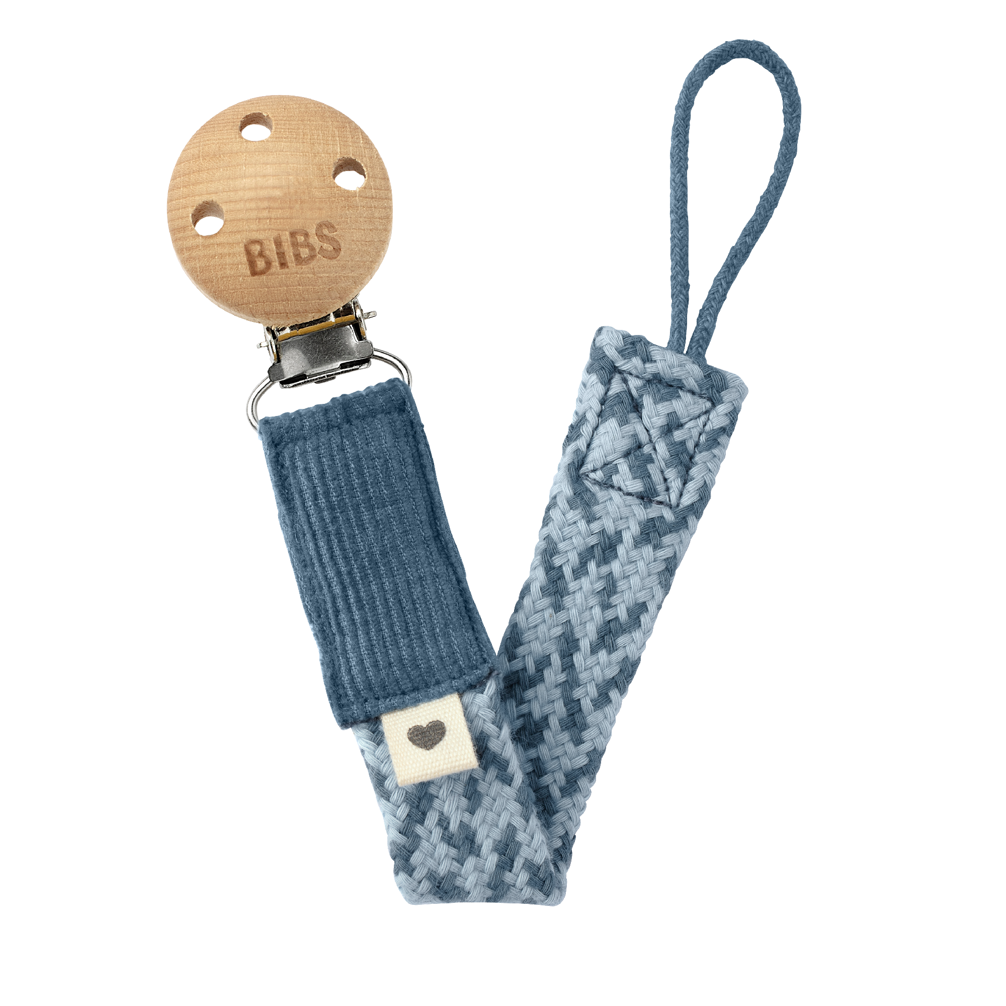 Bibs Paci Braid - Pacifier Clip