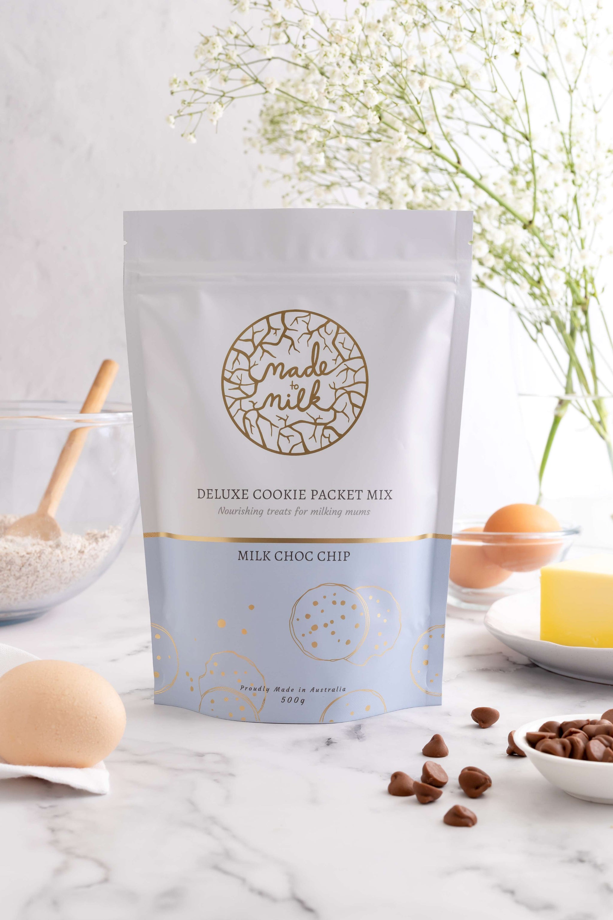 Made to Milk - Milk Choc Chip Packet Mix